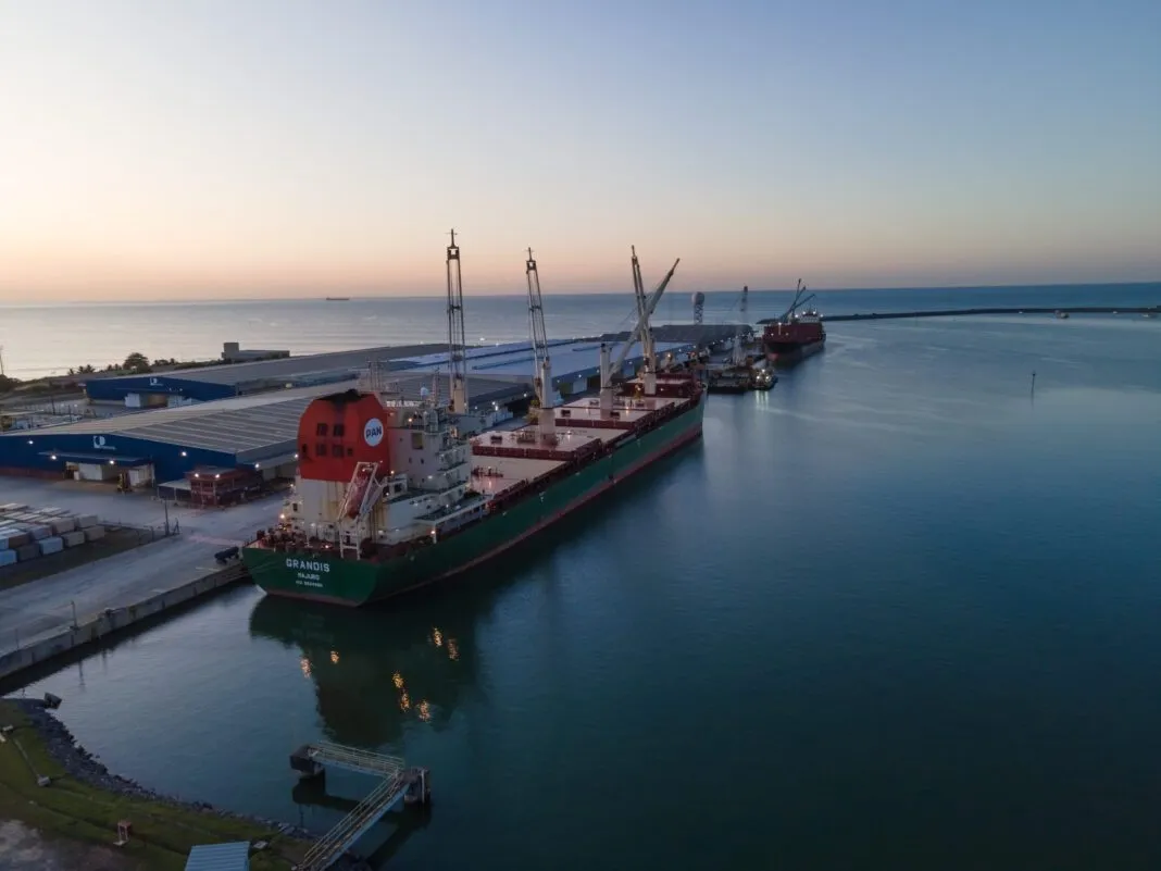 Portocel já pode operar navios com maior capacidade de carga - ES HOJE