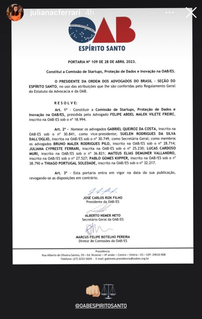 Nomeação de advogada coloca Rizk Filho no alvo de novas críticas - ES HOJE
