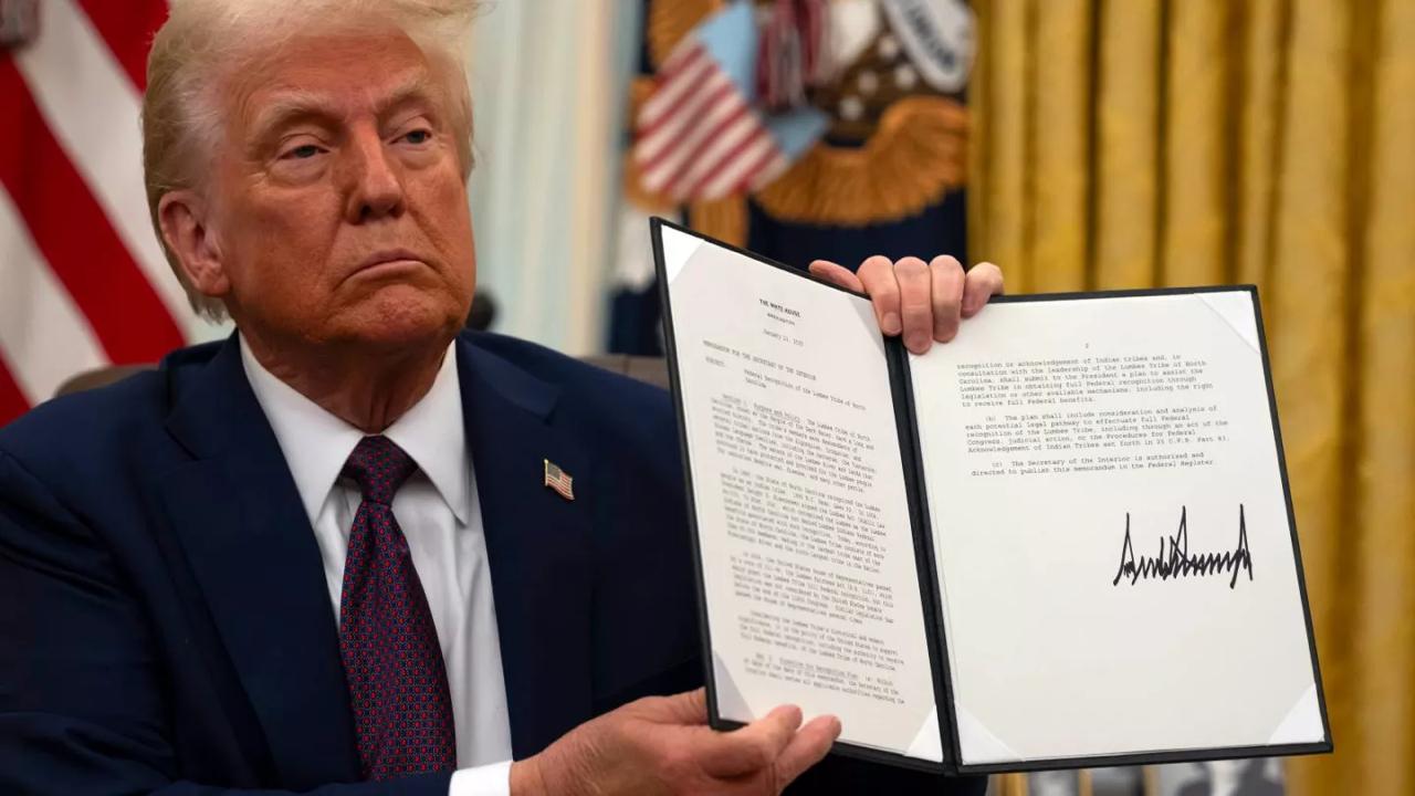 Agora foi! Trump assina decreto que oficializa tarifas de 50% ao Brasil ...