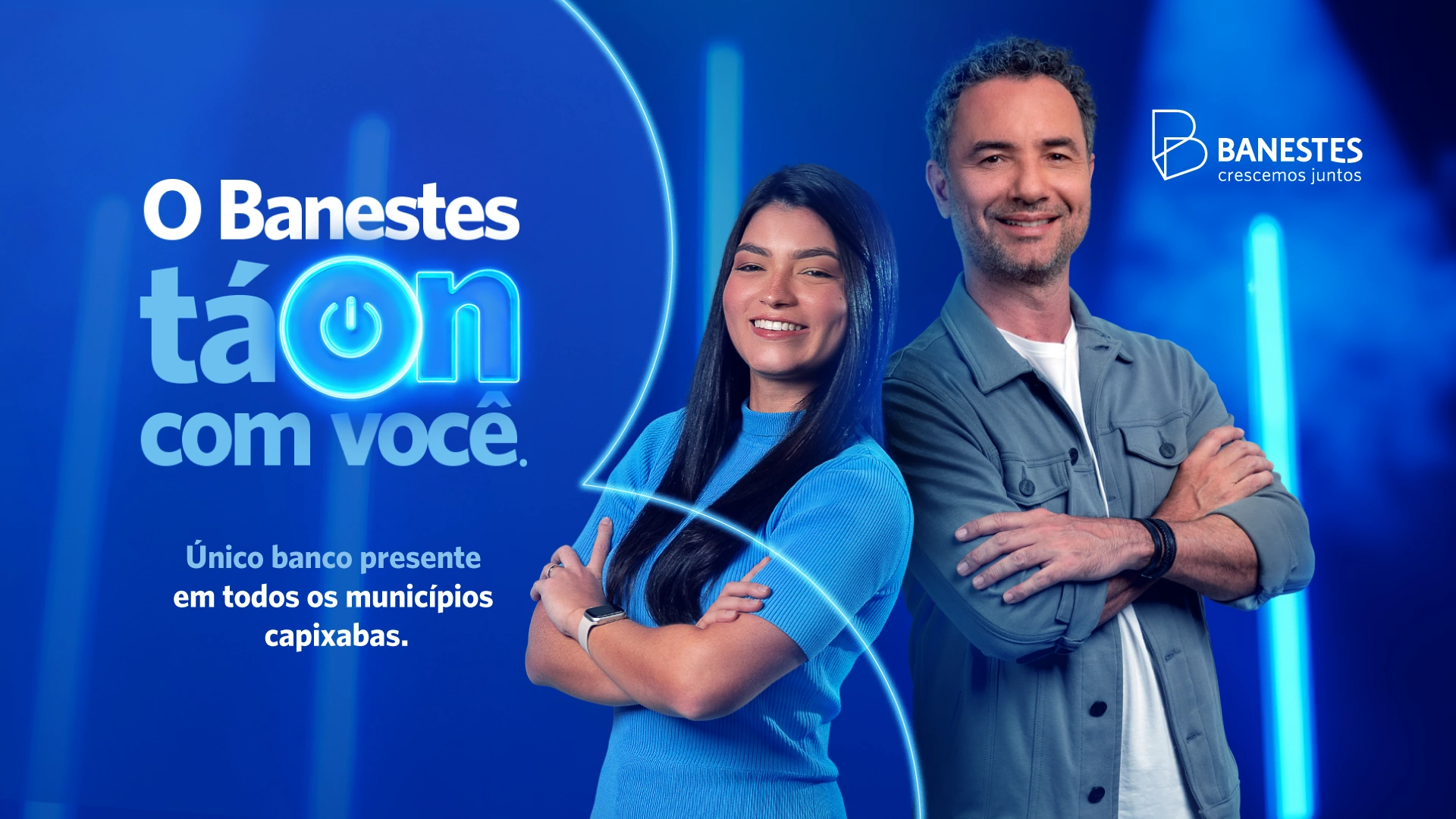 Nova campanha institucional do Banestes aposta em dupla famosa - ES HOJE
