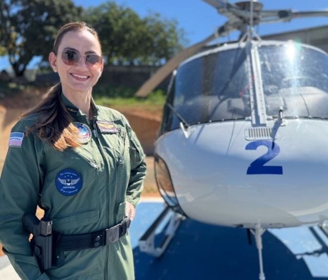Major da PM se destaca como piloto do Notaer e inspira mulheres na ...